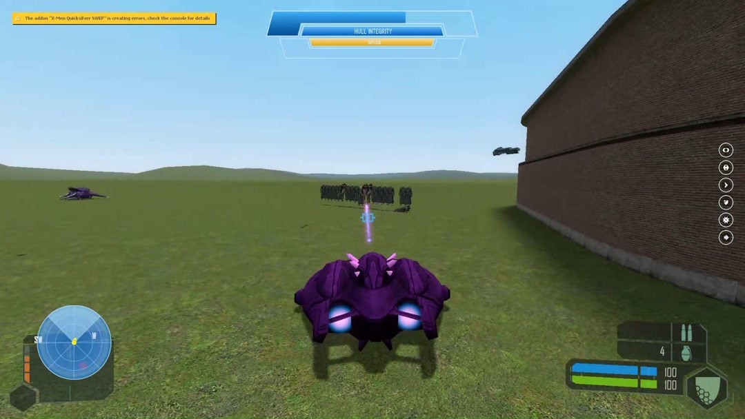 各种飞船的攻击威力-GMOD游戏武器大合集