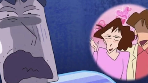 蜡笔小新精彩动画:广志以为美呀不要他了 结果.