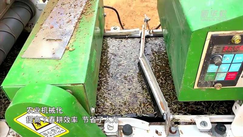 自动化播种+机械育秧 春耕加入科技范