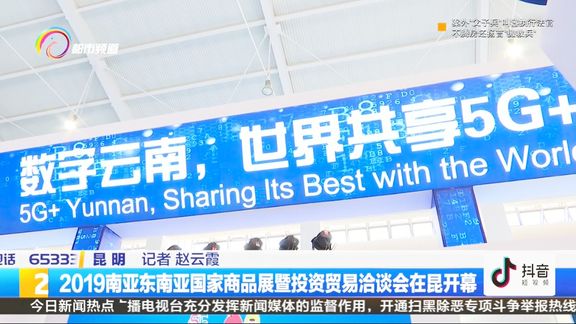 2019南亚东南亚国家商品展暨投资贸易洽谈会在昆开幕
