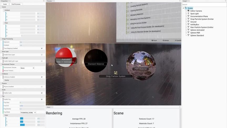 BabylonJS编辑器1-打开一个场景