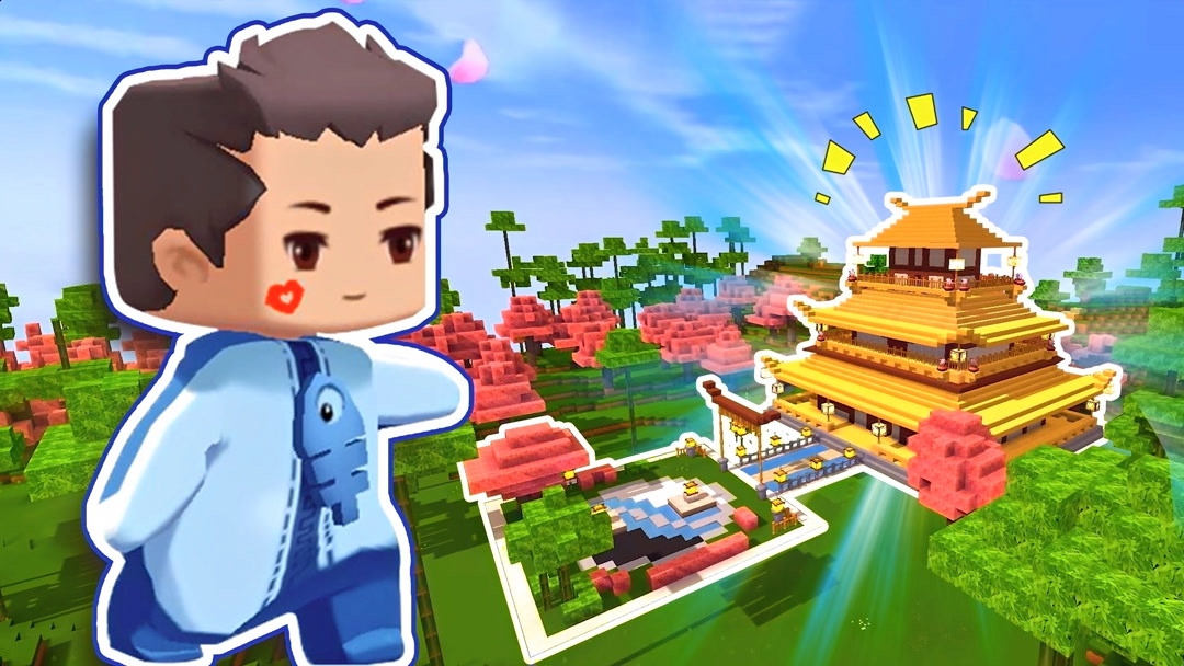 迷你世界建筑08:木鱼带你玩建造!唯美古风建筑简直不要太好看