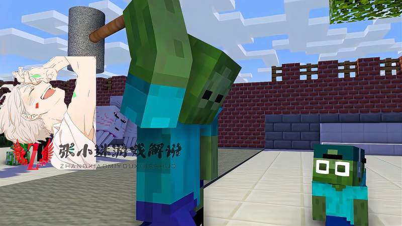 我的世界游戏怪物学院:him带领家庭PK,谁才是最终的胜利