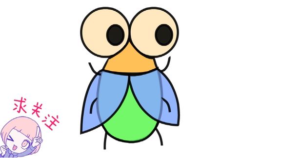 昆虫蝉知了简笔画教材,教小孩儿童学生学画画教程,亲子益智课堂