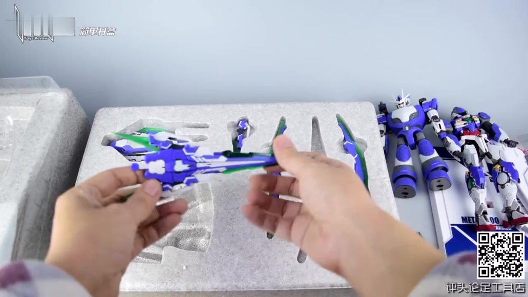 勇士模型 量产大货版 超合金高达00Q 简单把玩体验