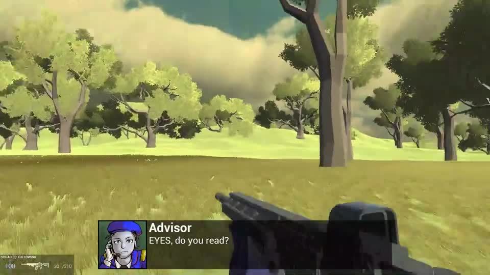 战地模拟器:发现敌方战车,直接手雷伺候!