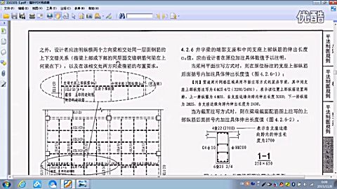 井字梁及框架梁钢筋布置区别16g101