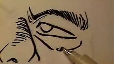 漫画手绘教程--漫画中100种眼睛的画法