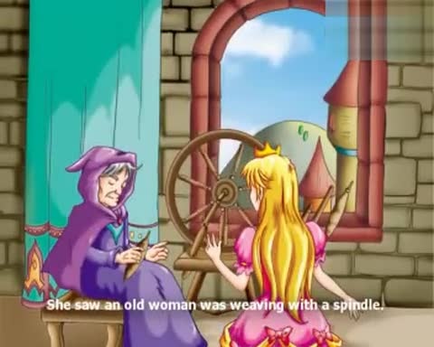 格林童话故事 睡美人(英文版) 视频 视频