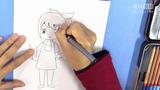小学美术 线条动画制作方法 素描技法_clip