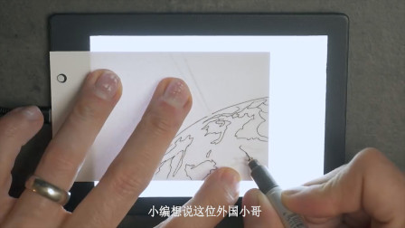 外国小哥30天自制手翻书,翻动的瞬间,画面太惊艳了