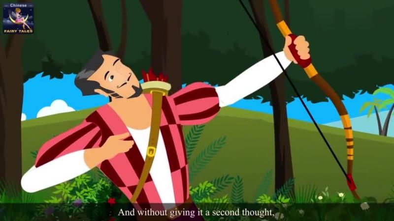 「中文」睡前故事 童话故事 - 丛林中的守财奴-Miser in the Bush