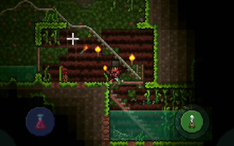 【铸龙】【泰拉瑞亚】手机版PE1.3国际版开荒第五期:丛林探索