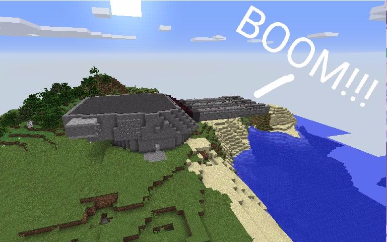 【我的世界】鸭滑炮塔发射实验