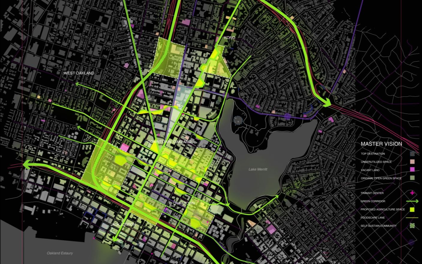 OAKLAND MAPPING 平面分析和方案推演讲解