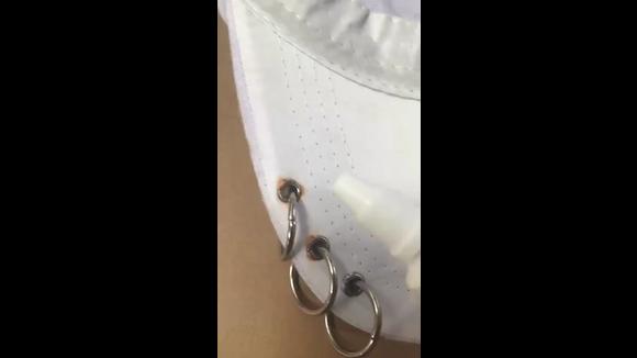 白衣服/鞋子/帽子生锈不好洗