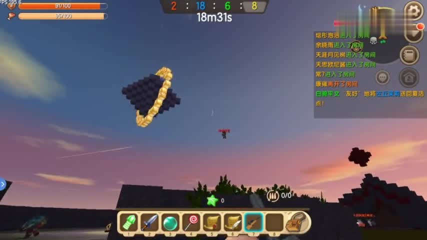 无颜小涵 迷你世界对战模式:抢了人头还想跑真的是我想多了