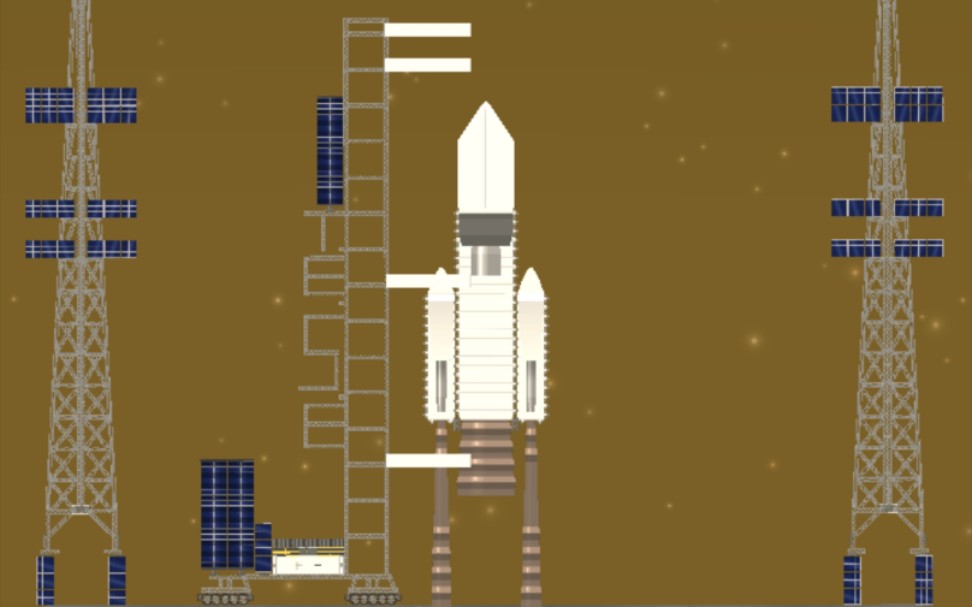 【航天模拟器】ZXC火箭登月