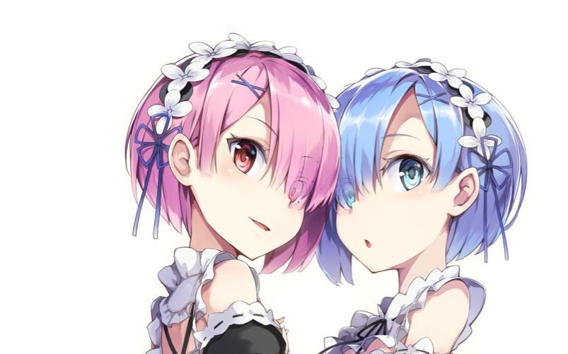 【从零开始的异世界生活】蕾姆拉姆手绘(初投——教程后续出)