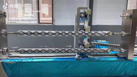 碳纤维缠绕管件辊轮桅杆轴缠绕机器