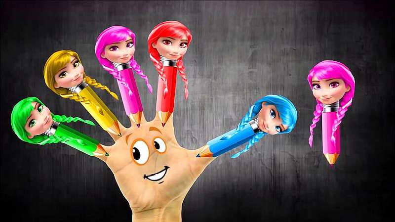 冰雪奇缘安娜公主趣味拼图,益智早教动画,少儿色彩启蒙