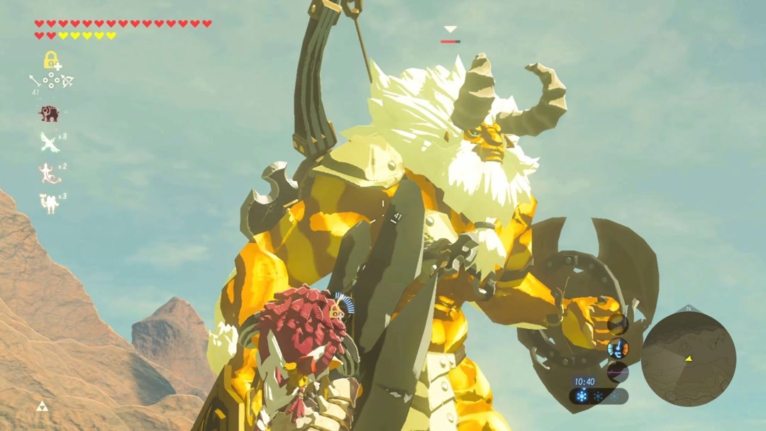 【大白】塞尔达传说旷野之息奥尔龙从天飞来!黄金人马一波带走