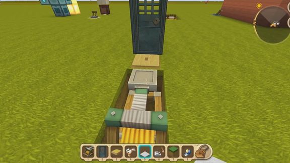 彤彤解说 迷你世界 防盗门制作教程 有了它就不怕熊孩子了