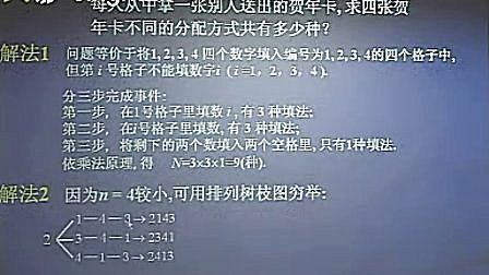 【精华学校】高中数学 第9讲 计数原理与排列组合(二)1
