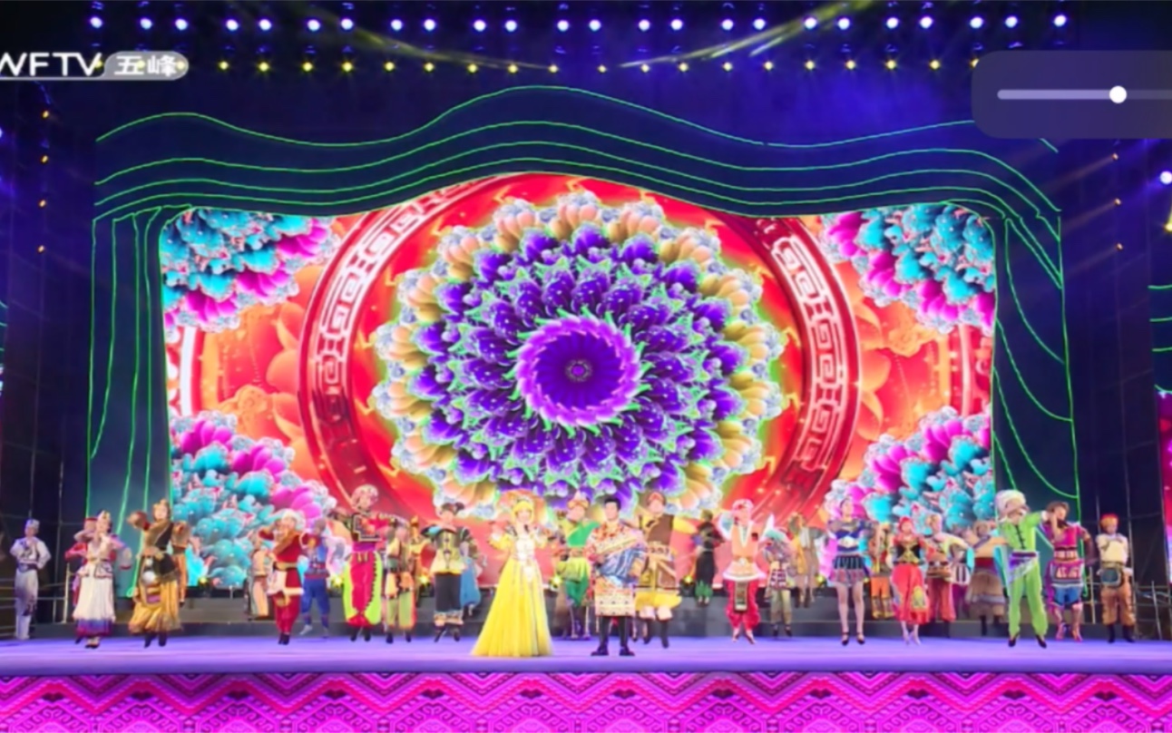 湖北省第十届少数民族传统体育运动会民族大联欢-开场舞-《多彩中华》