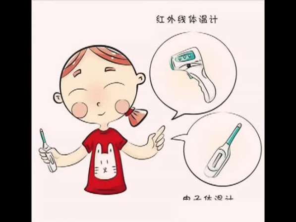 正确使用体温计