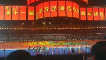 郑州民族运动会开幕式,看的热血沸腾