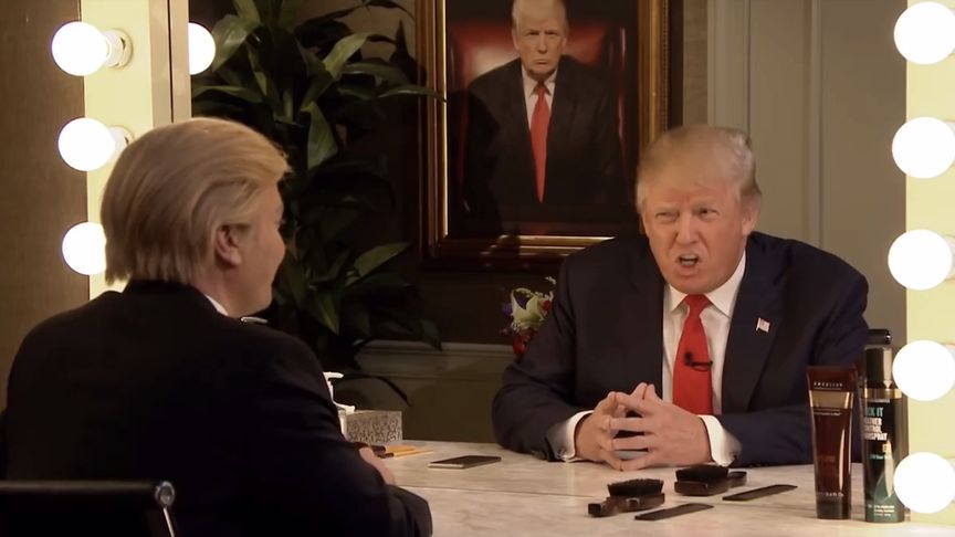 我模仿特朗普越来越像了!这是真的特朗普?!