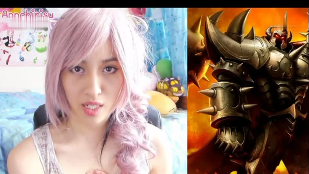 萌妹子模仿LOL男性台词 英雄联盟秀再次来袭【U视频工作室】