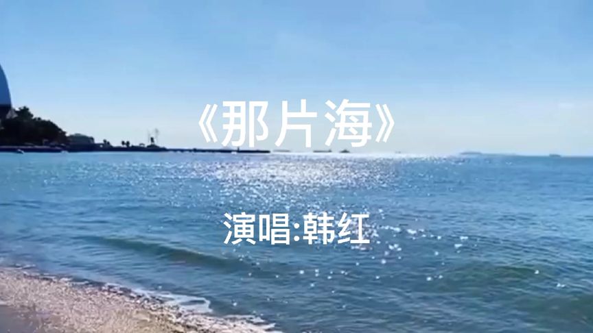 韩红飚歌一首巜那片海》生生世世永不分开。