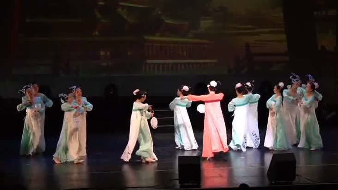 汉唐古典舞 2019最火抖音舞蹈《唐韵笙歌》古风民族舞蹈视频