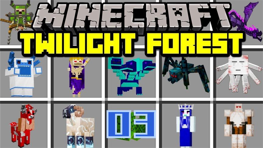 DR解说我的世界暮色森林03 全新的房子