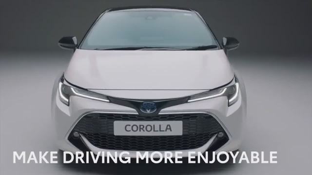 实拍2021款丰田卡罗拉掀背混合动力车