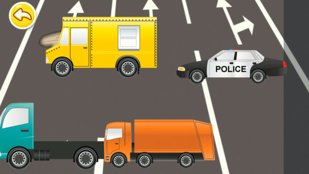 认识马路上的各种小汽车游戏