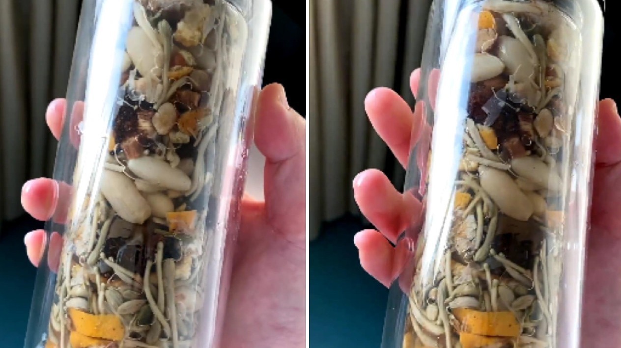 保温杯里泡枸杞算什么!来看看中医科大夫保温杯里的配件