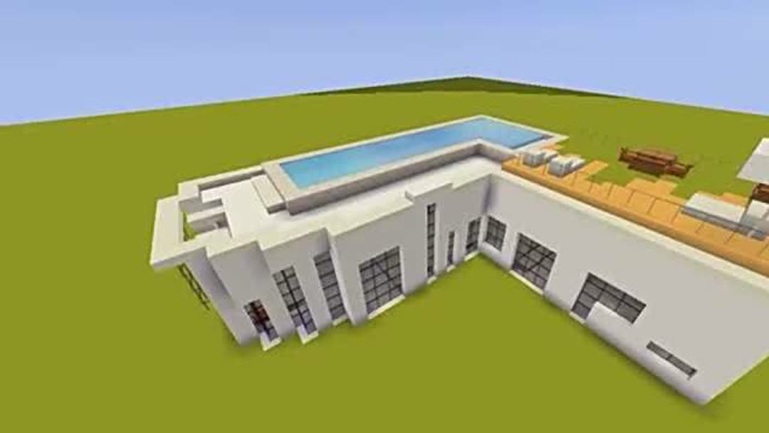 迷你世界:最美别墅教程