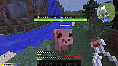 我的世界吸血鬼Mod:变成蝙蝠到处飞 夜视能力不怕黑