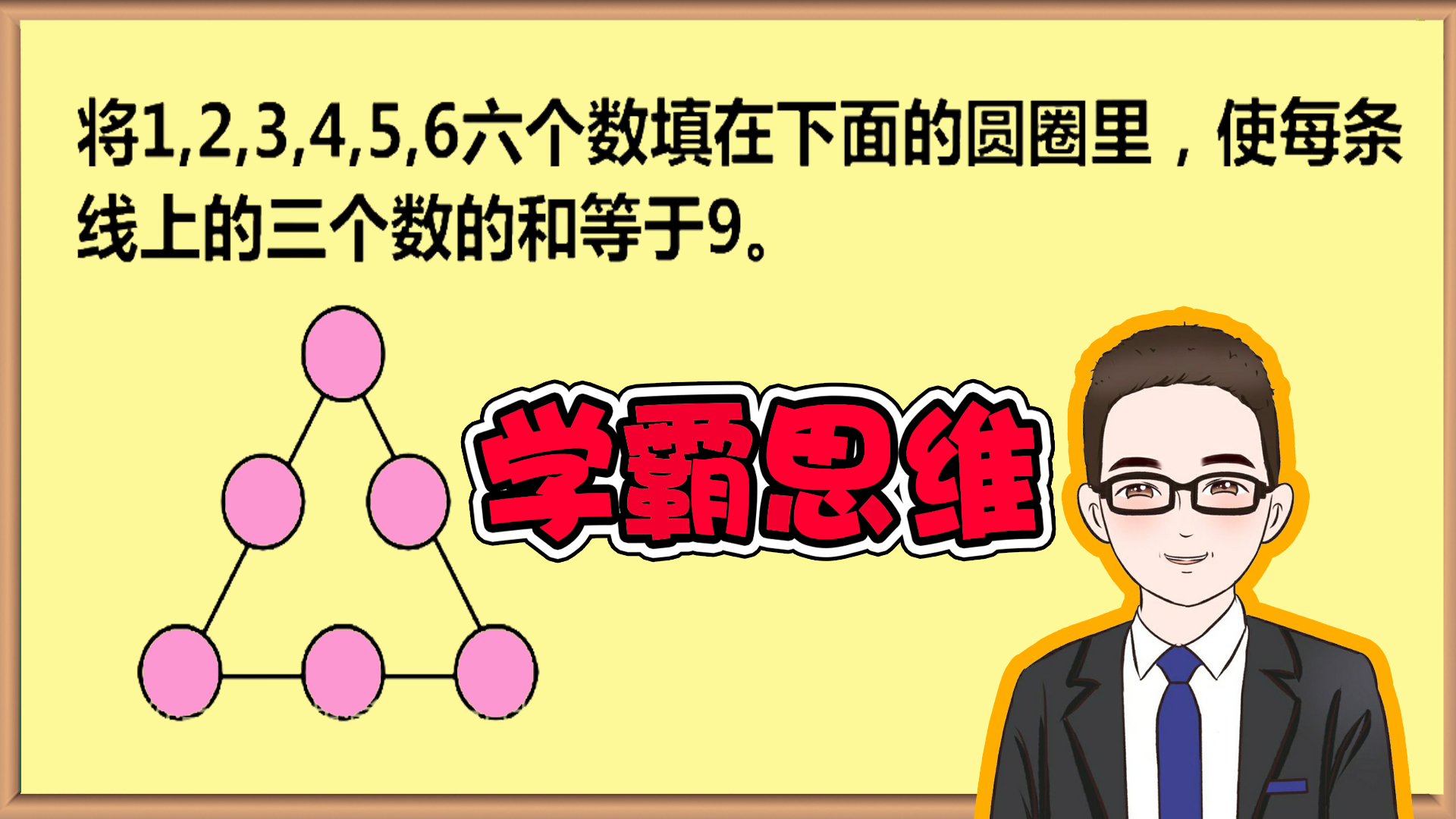 代数思维巧解填数问题!