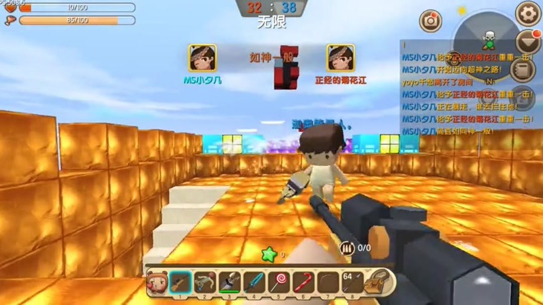 迷你世界:超神的小夕人头都是我一个人拿的,房主被虐不高兴踢人