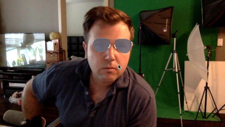 用Python编写的类似Snapchat的增强现实滤镜