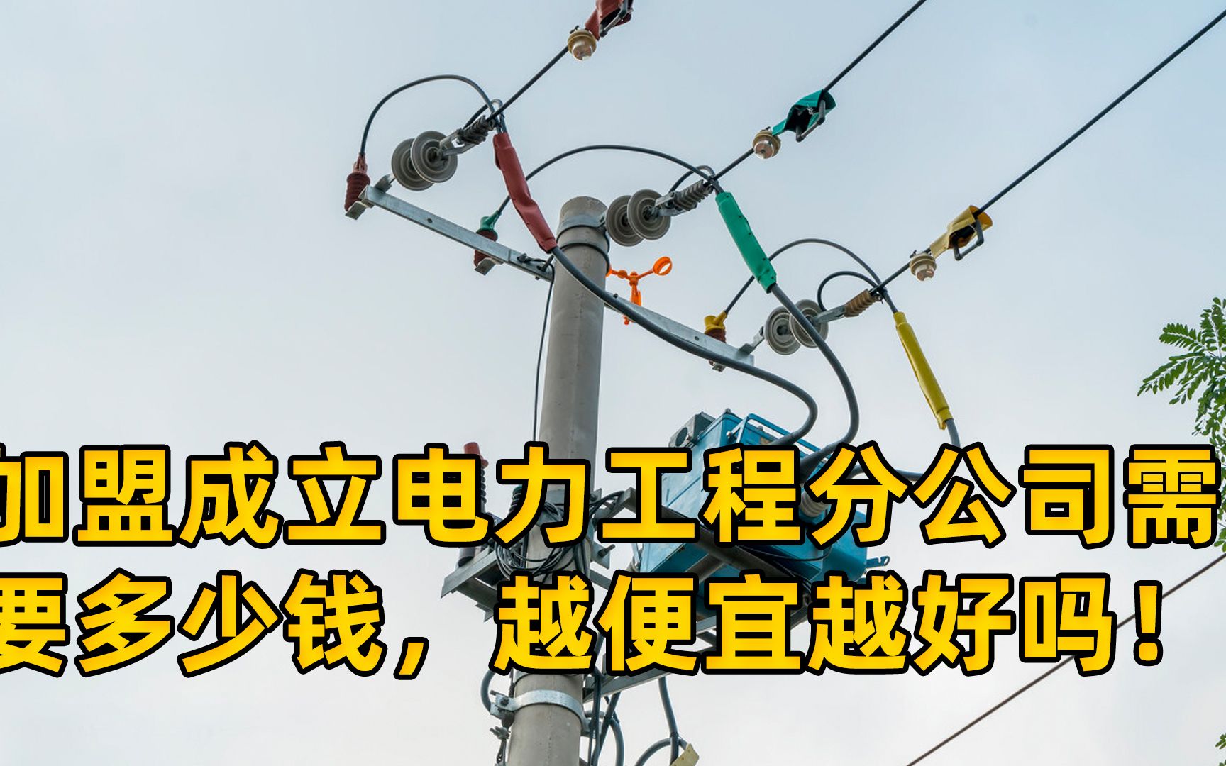 成立电力工程分公司需要多少费用,分公司管理费是越便宜越好吗