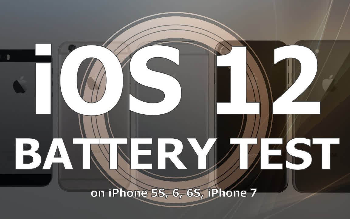 iOS 12 vs iOS 11.4.1 电量续航对比测试(5s-7)