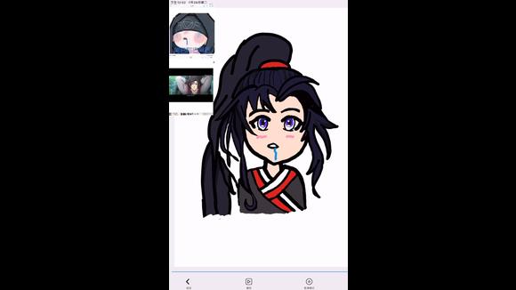 画了一只流口水的魏无羡