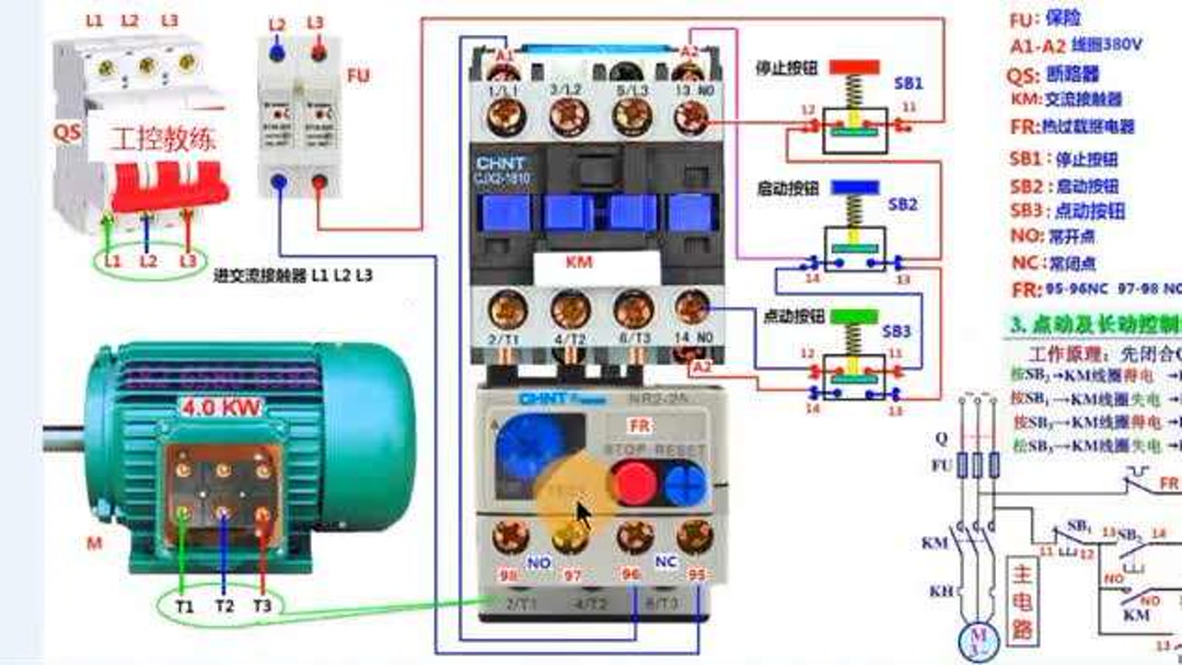 热继电器到底是直接断开主回路还是断开控制回路?