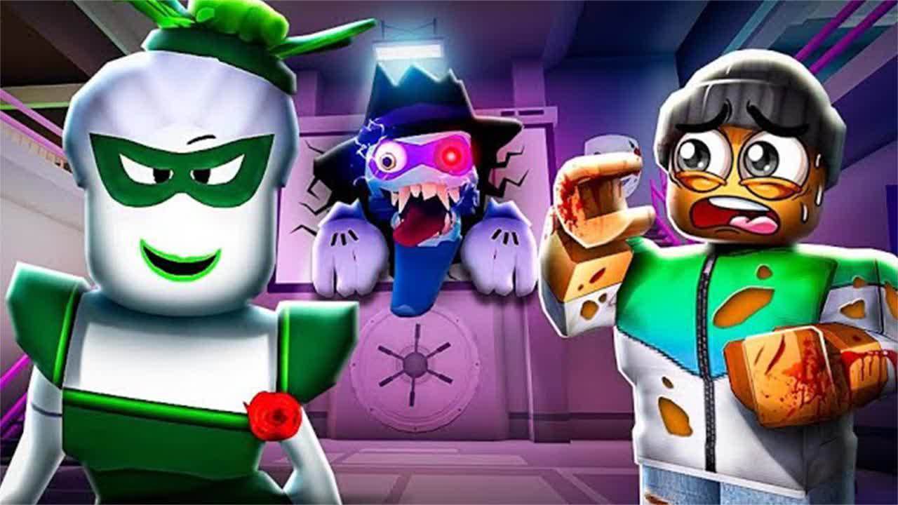 Roblox闯入故事模拟器:闯入黑暗0基地!变身超级宝贝!小格解说