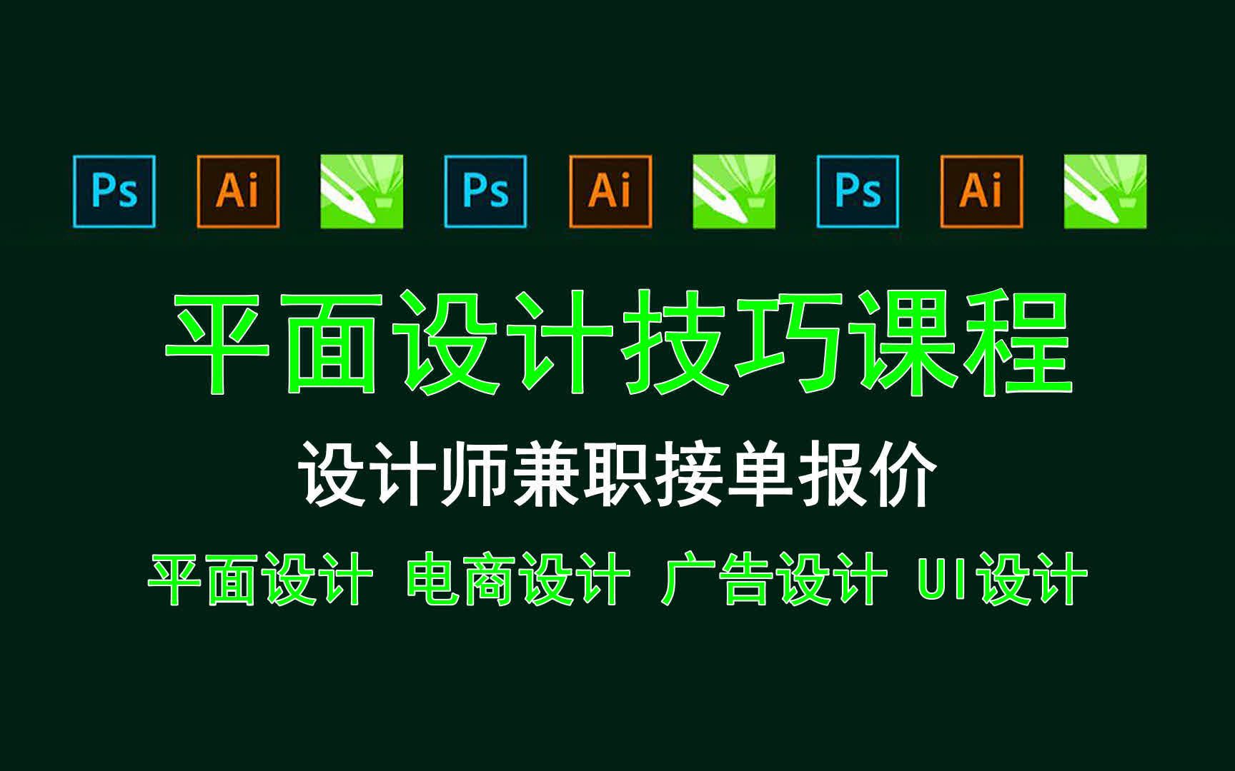【平面设计技巧课程】设计师兼职接单报价 公司是否需要平面设计